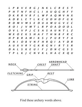 Word Search - Hunter Ed Adventures